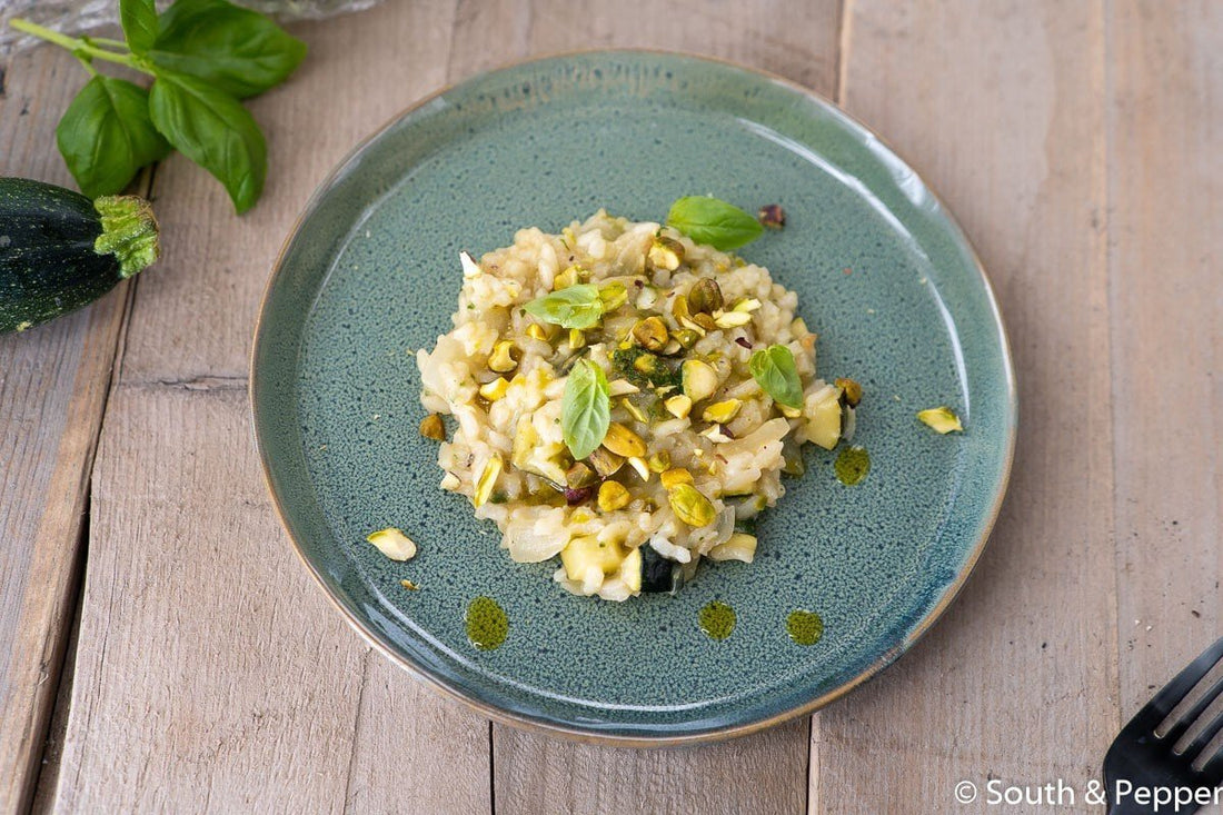 Makkelijke risotto met courgette en basilicumboter – Sarah Puozzo ...